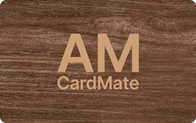 AM CARDMATE - Modern Digital Business Cards